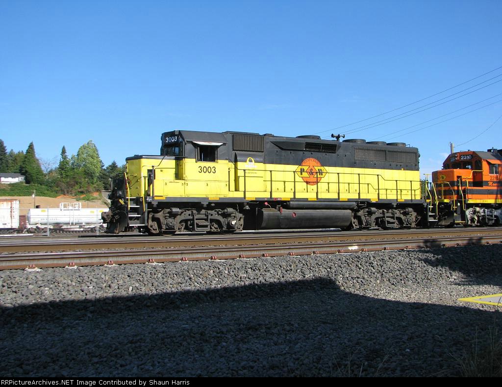 PNWR3003 in BNSF Vancouver Yard